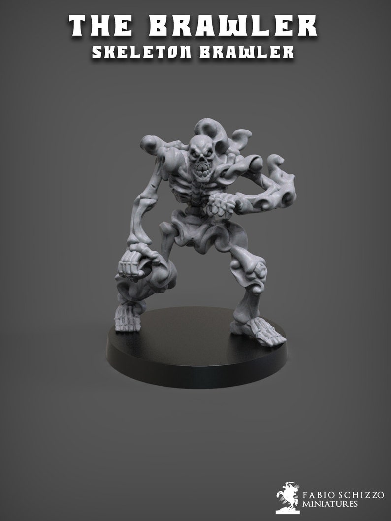 28mm 5 Styles of Skeleton Bosses Dnd Miniatures Dungeons & - Etsy