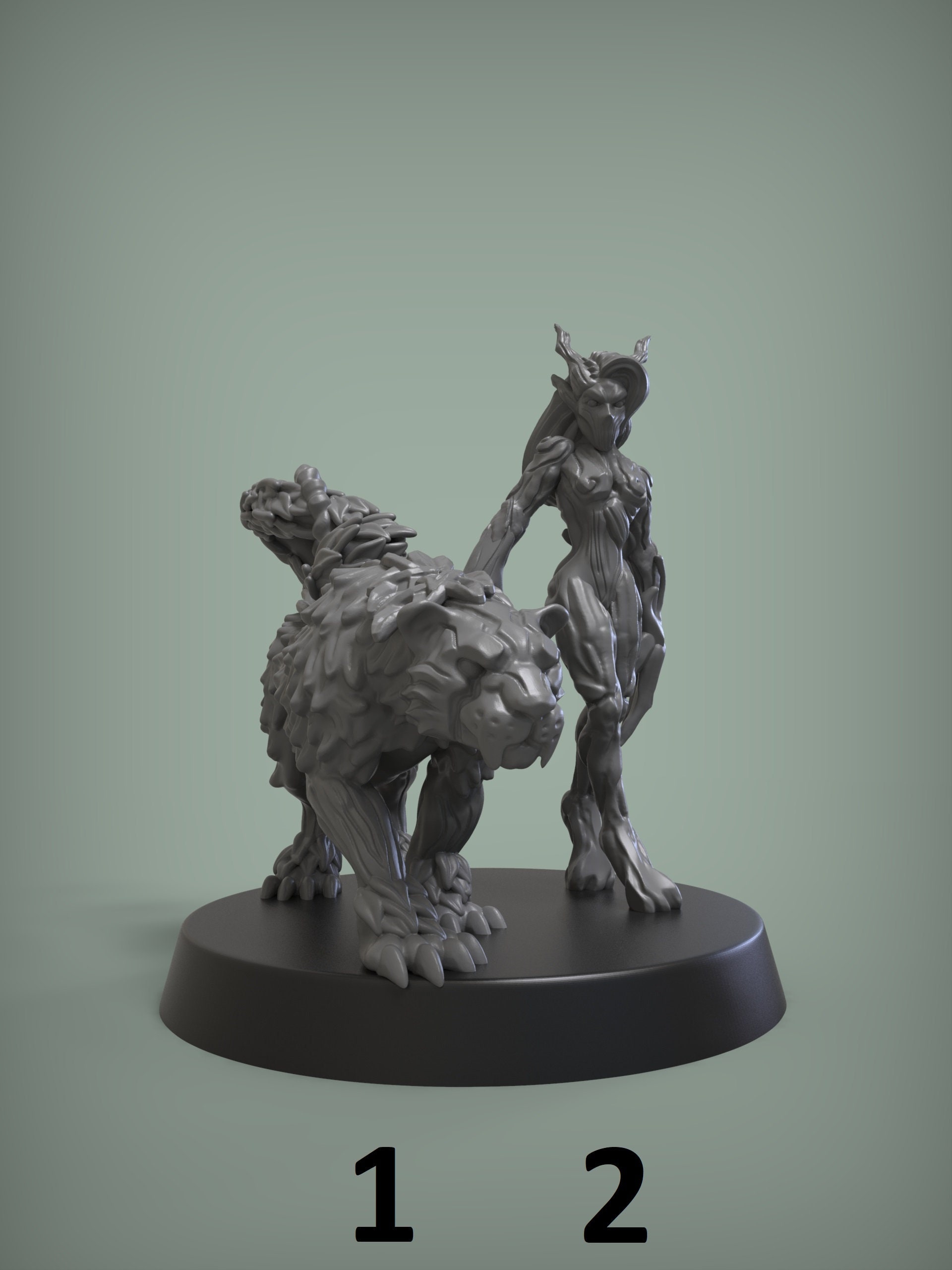 28mm 2 Styles of Dryad Creature-sister Dnd Miniatures - Etsy UK