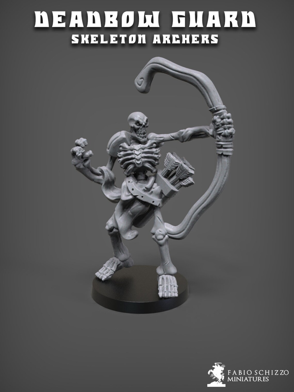 28mm 5 Styles of Skeleton Bosses Dnd Miniatures Dungeons & - Etsy