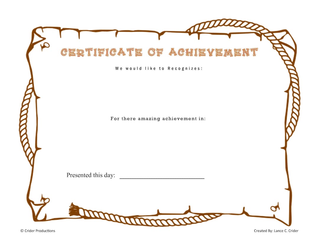 Western Achievement Awards - Etsy
