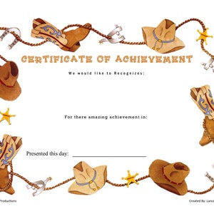 Western Achievement Awards - Etsy