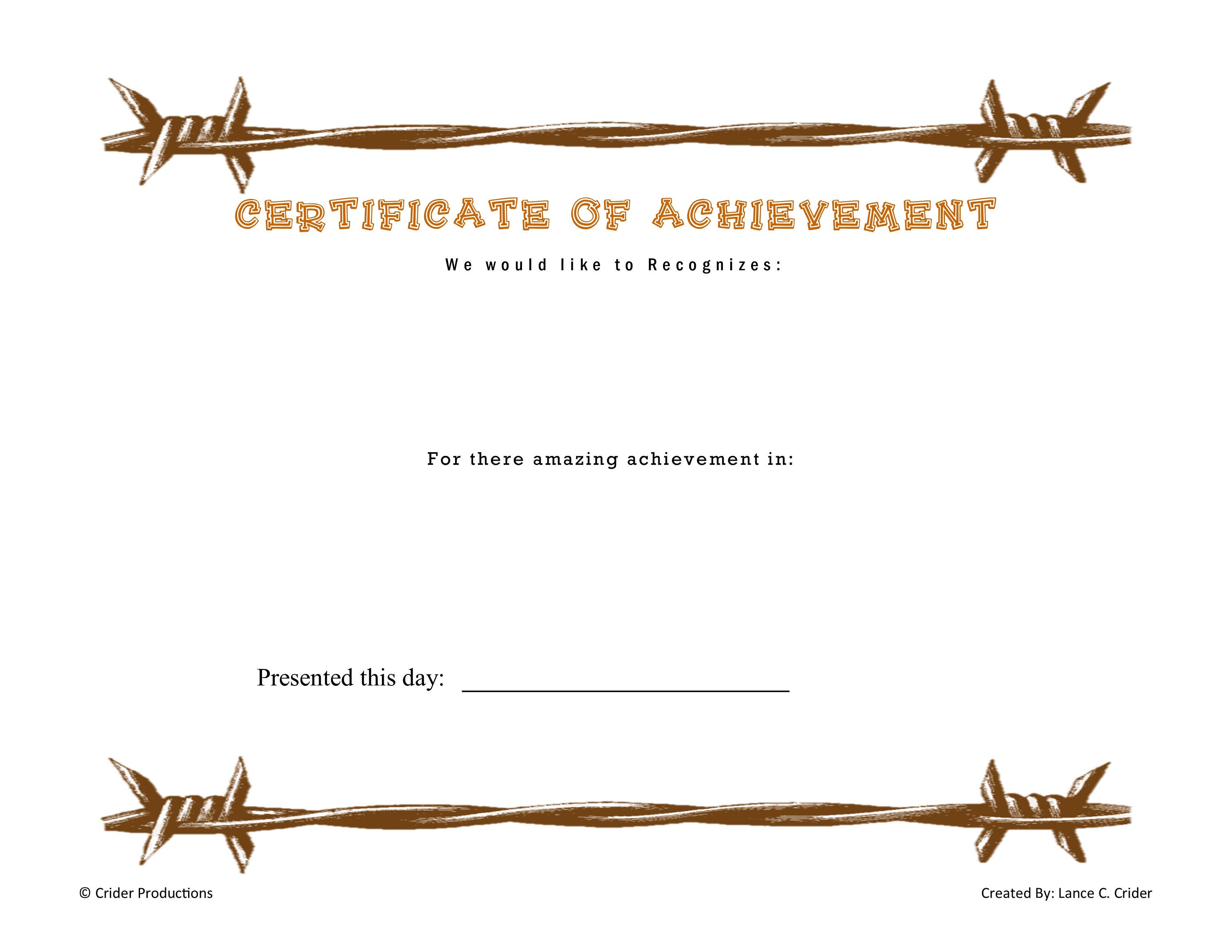 Western Achievement Awards - Etsy