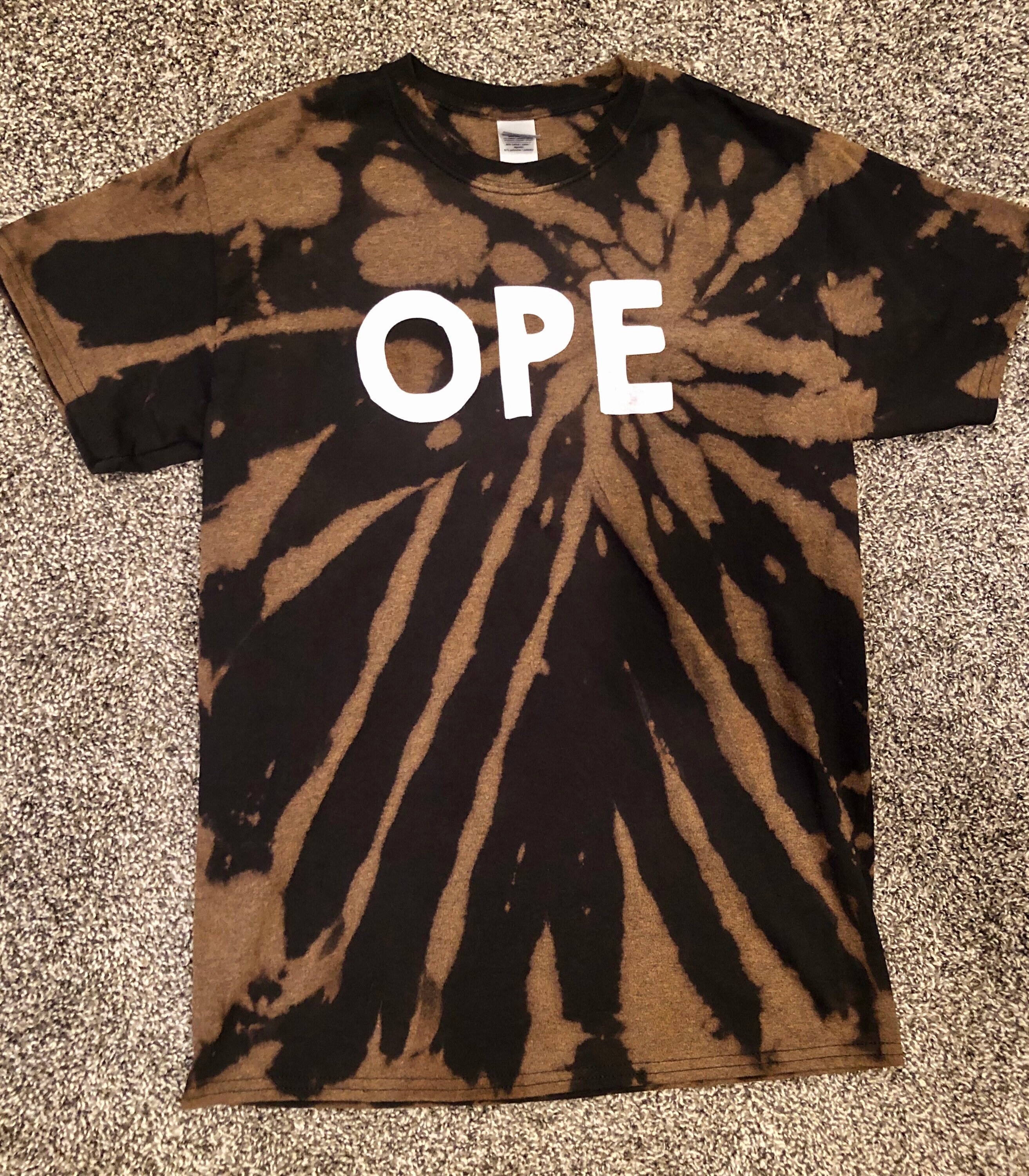 OPE Reverse Dyed Tee / Midwest Ope Shirt / Ope Midwest Saying - Etsy España