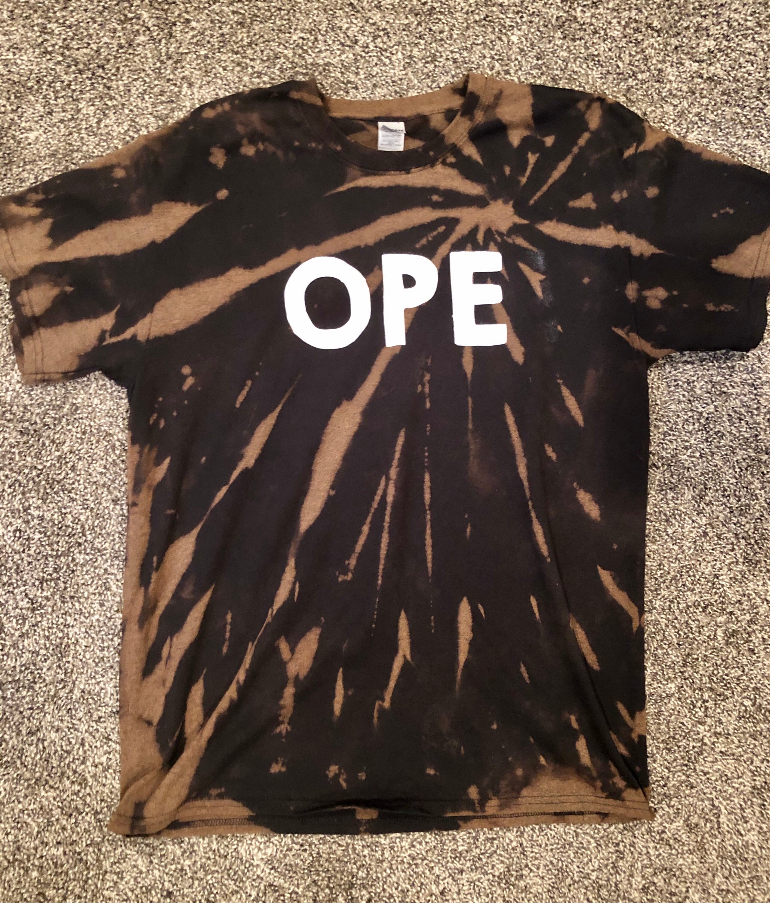 OPE Reverse Dyed Tee / Midwest Ope Shirt / Ope Midwest Saying - Etsy España