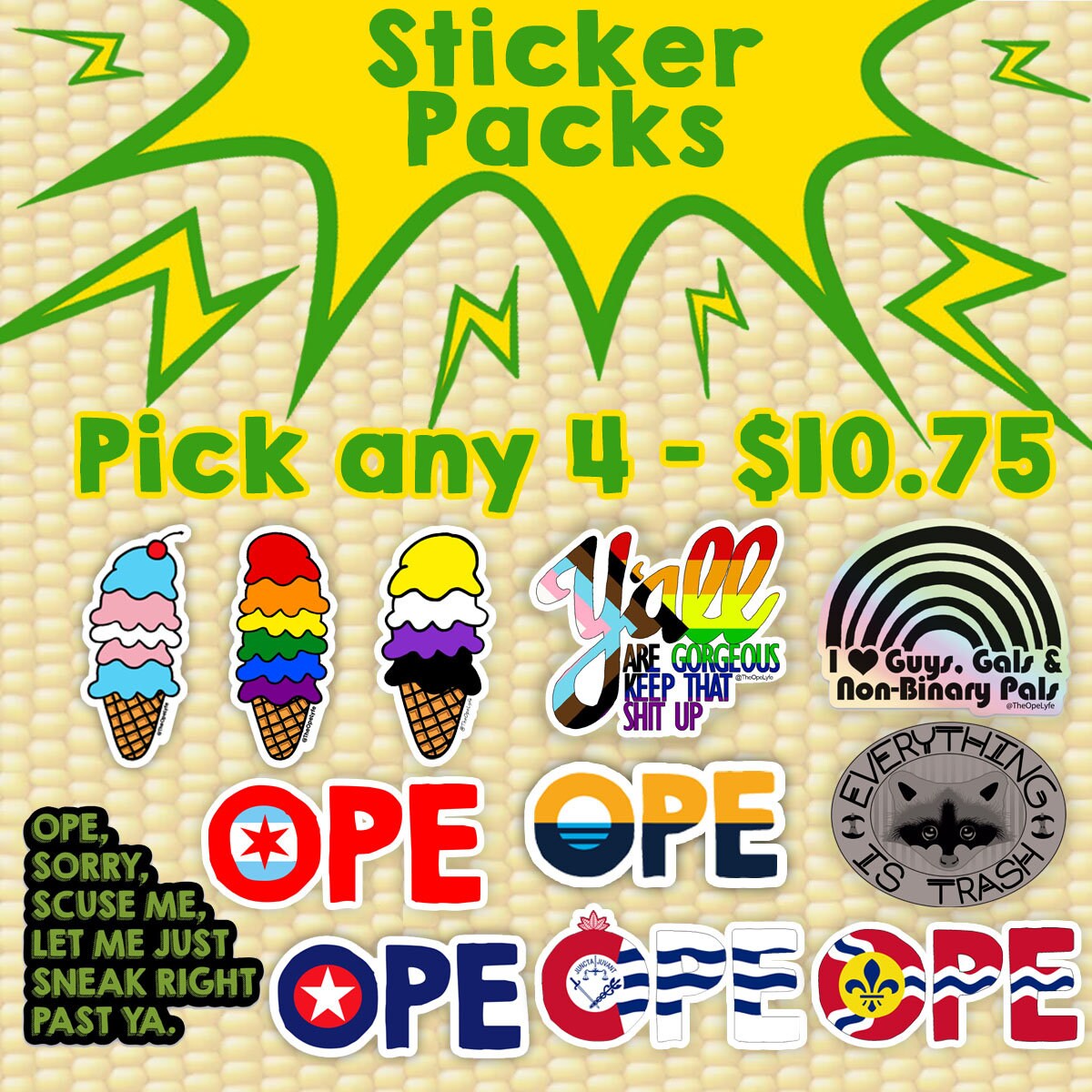 Milwaukee Flag OPE Sticker | Milwaukee OPE Sticker | Milwaukee Ope ...