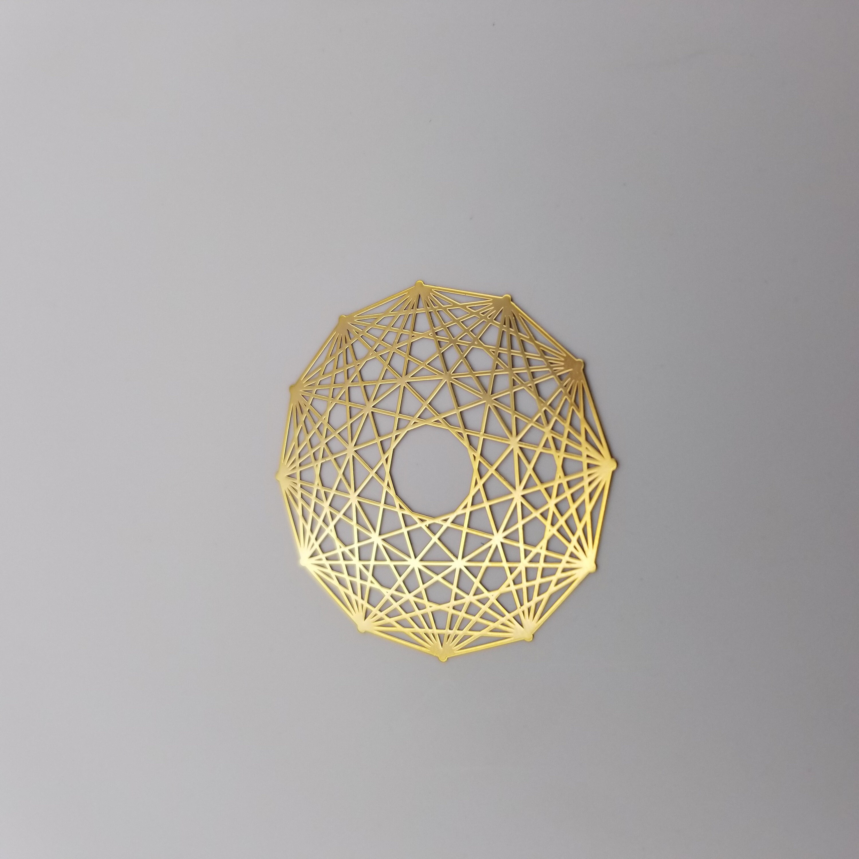 7 Dodecagram 12 Pointed Polygon Vortex Star Orgonite Metal - Etsy