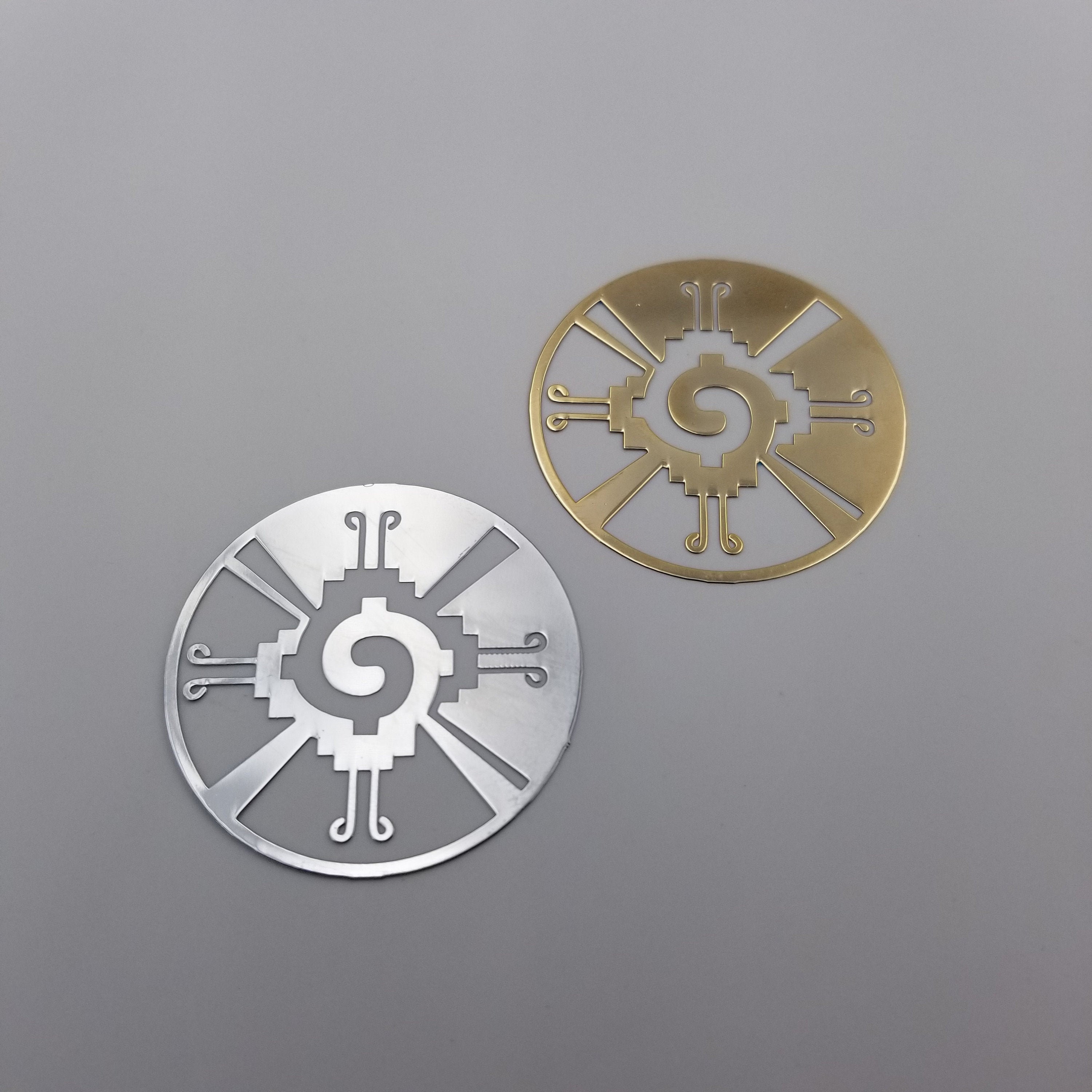 43 Hunab Ku Orgonite Metal Sticker Sacred Geometry Metal - Etsy