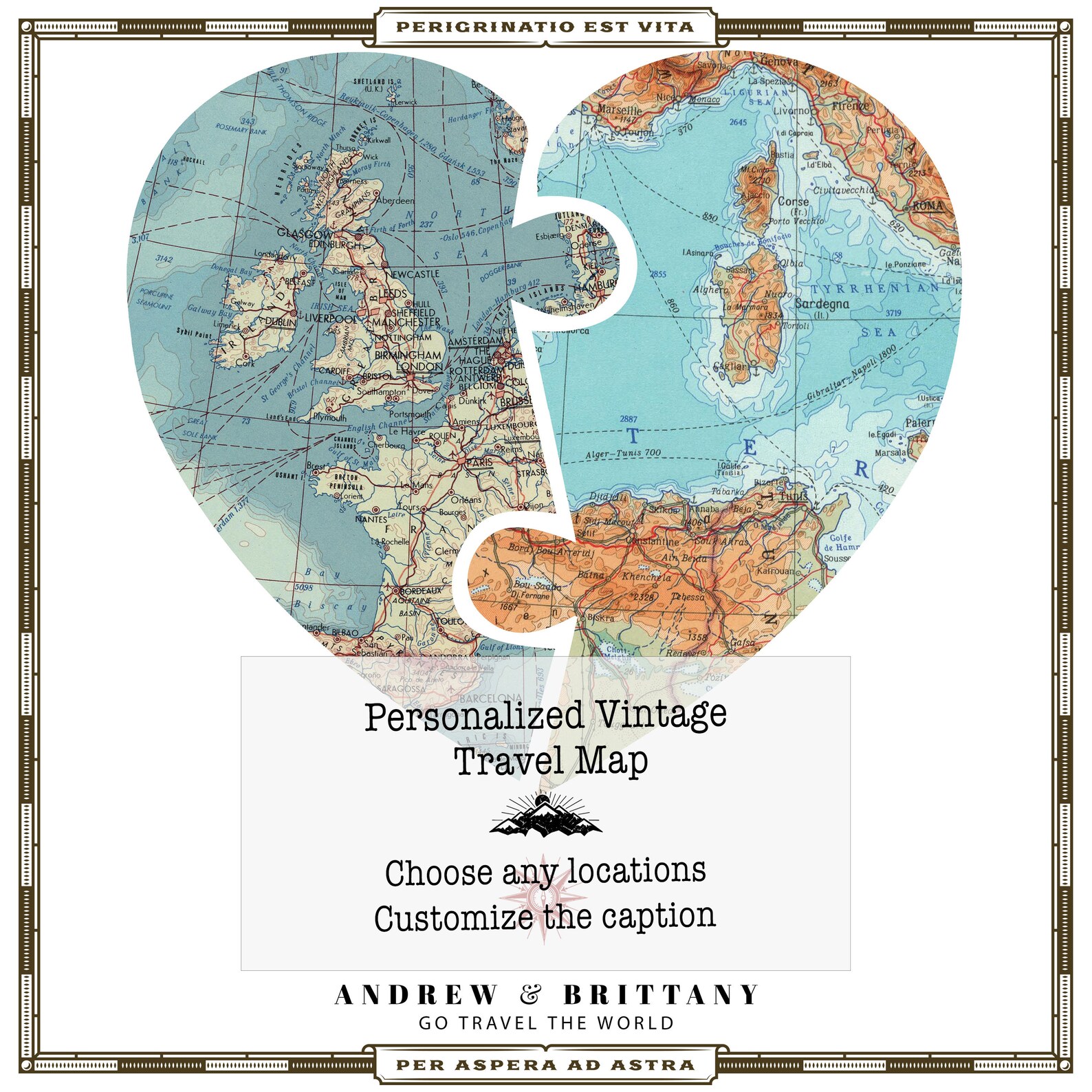 Custom Wedding Map Travel Map Wedding Gifts for Couple - Etsy