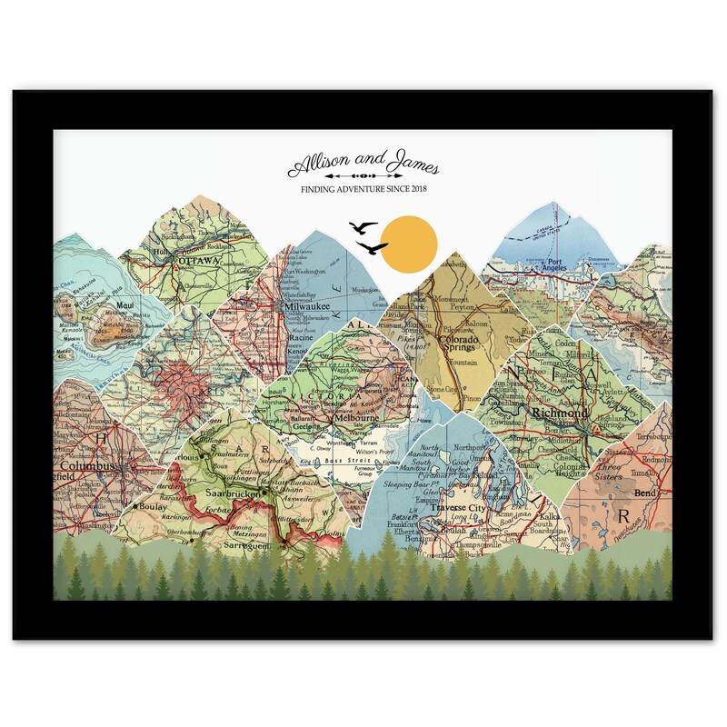 Adventure Map - Etsy