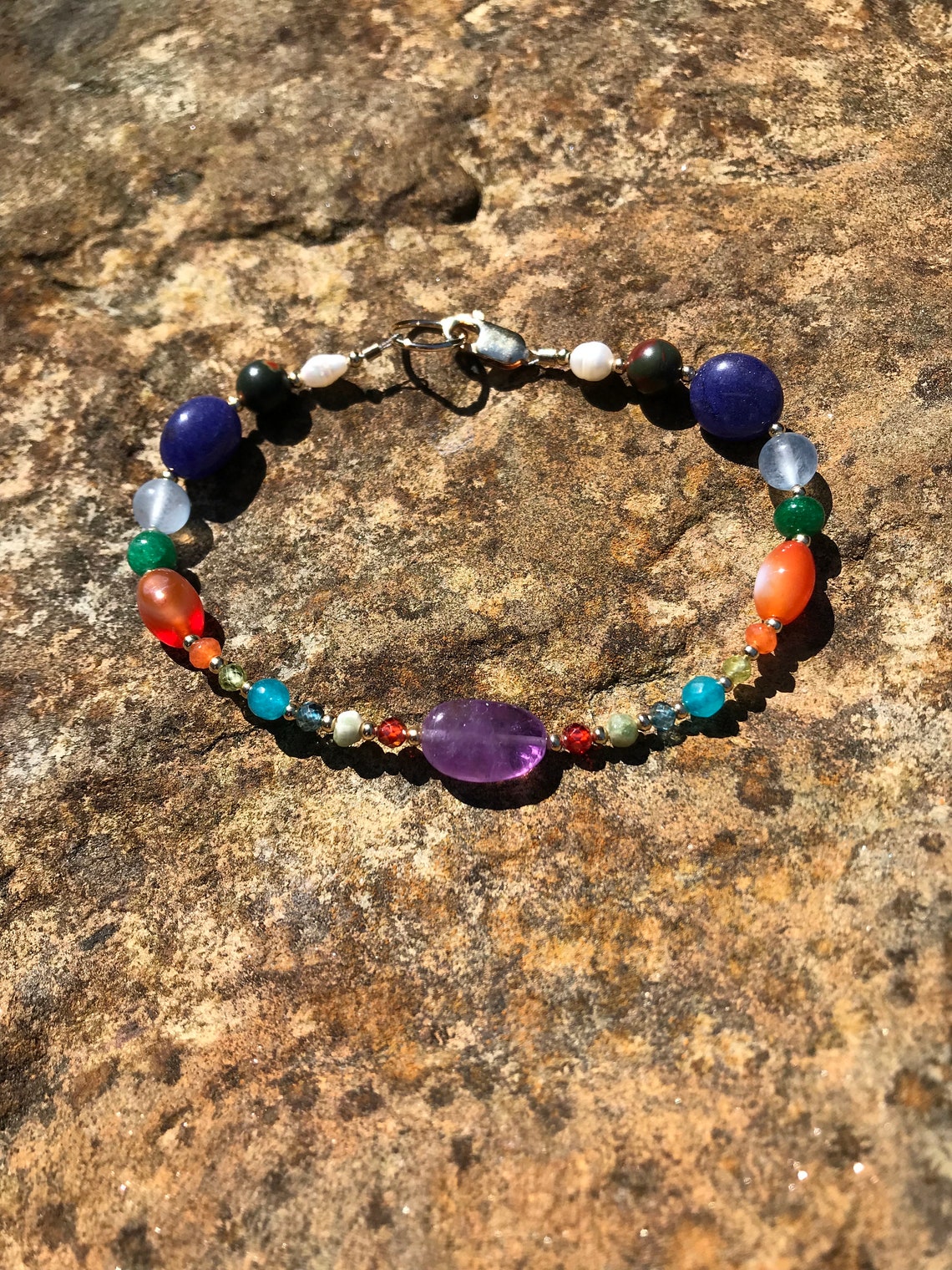 New Jerusalem Wall Foundation Natural Gemstone Revelation 21 Bracelet ...