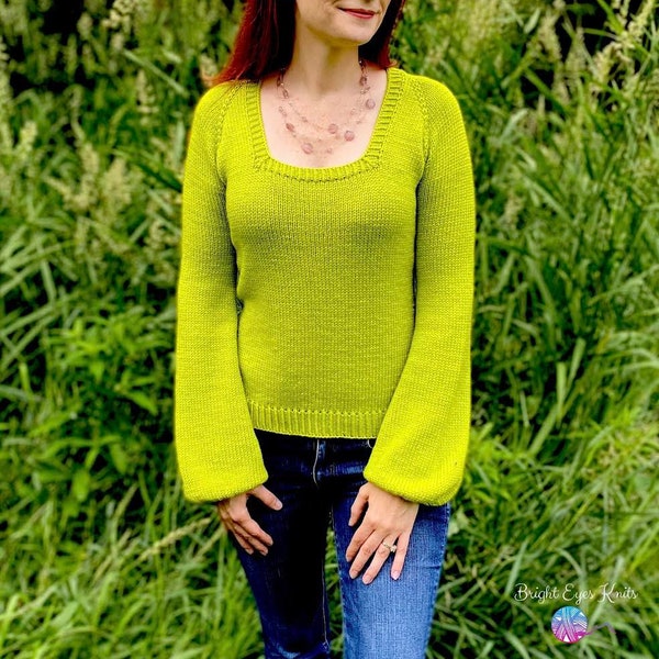 Square Neck Pattern - Etsy