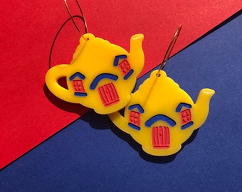 Yellow Teapot - Etsy