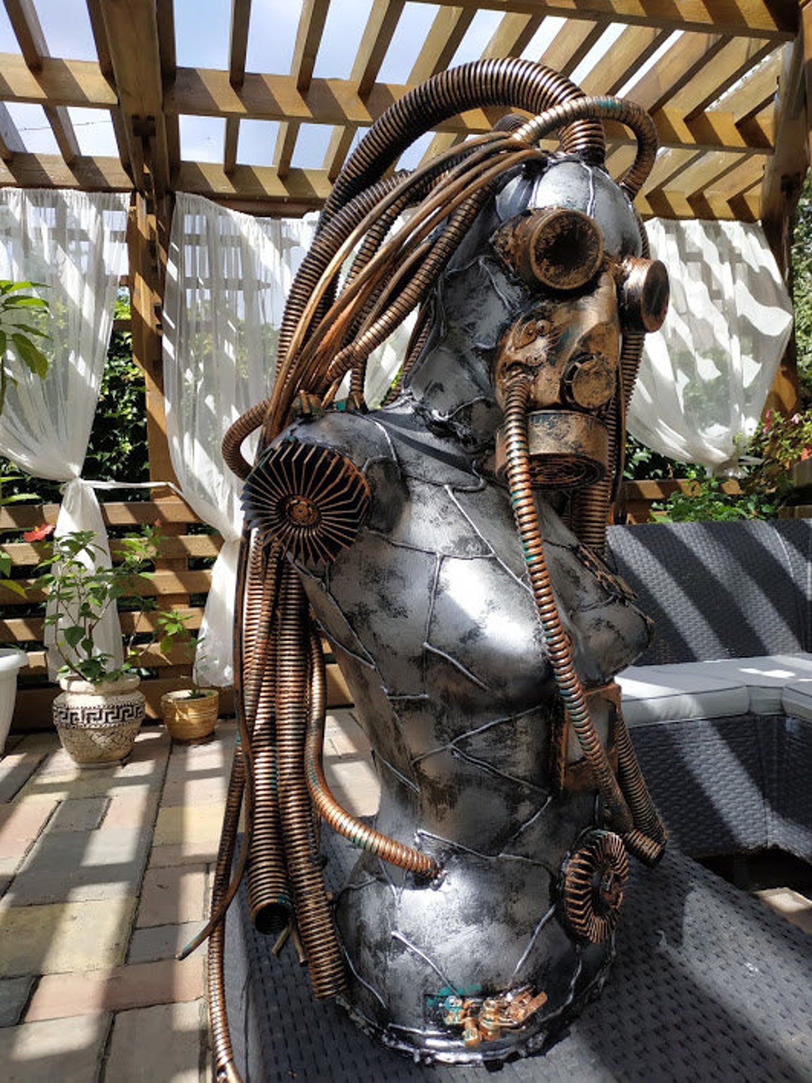 Steampunk Decor Steampunk Sculpture Steampunk Mannequins | Etsy