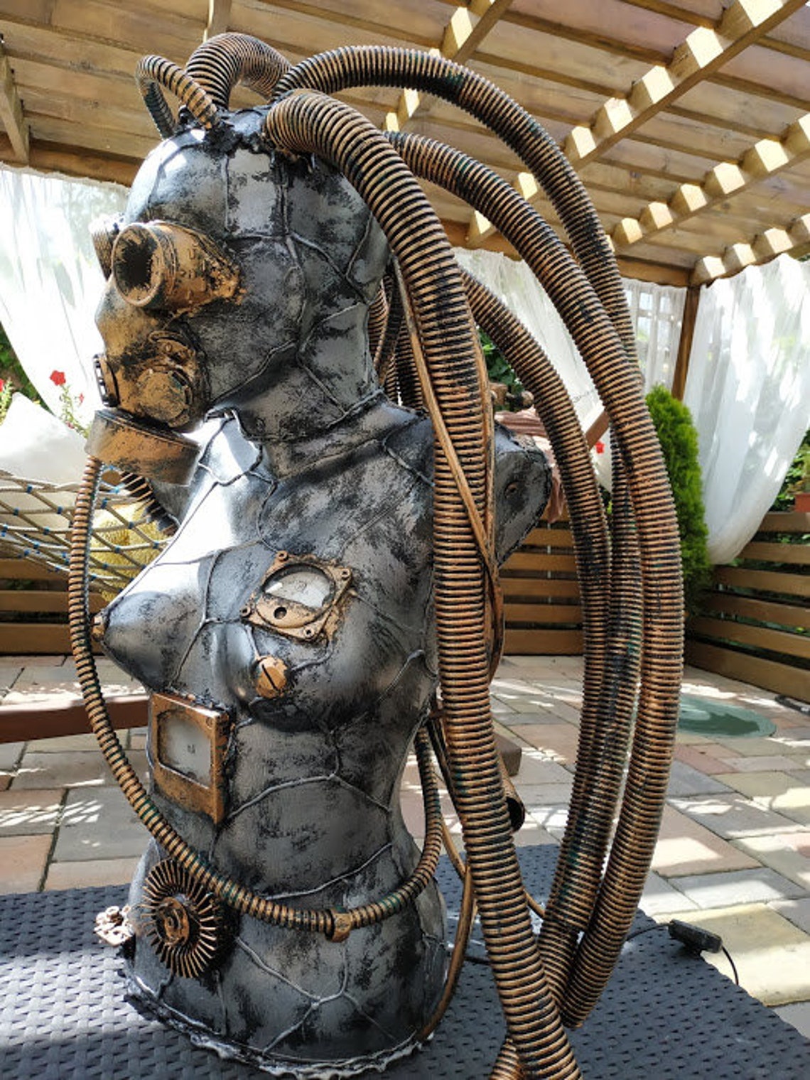 Steampunk Decor Steampunk Sculpture Steampunk Mannequins | Etsy