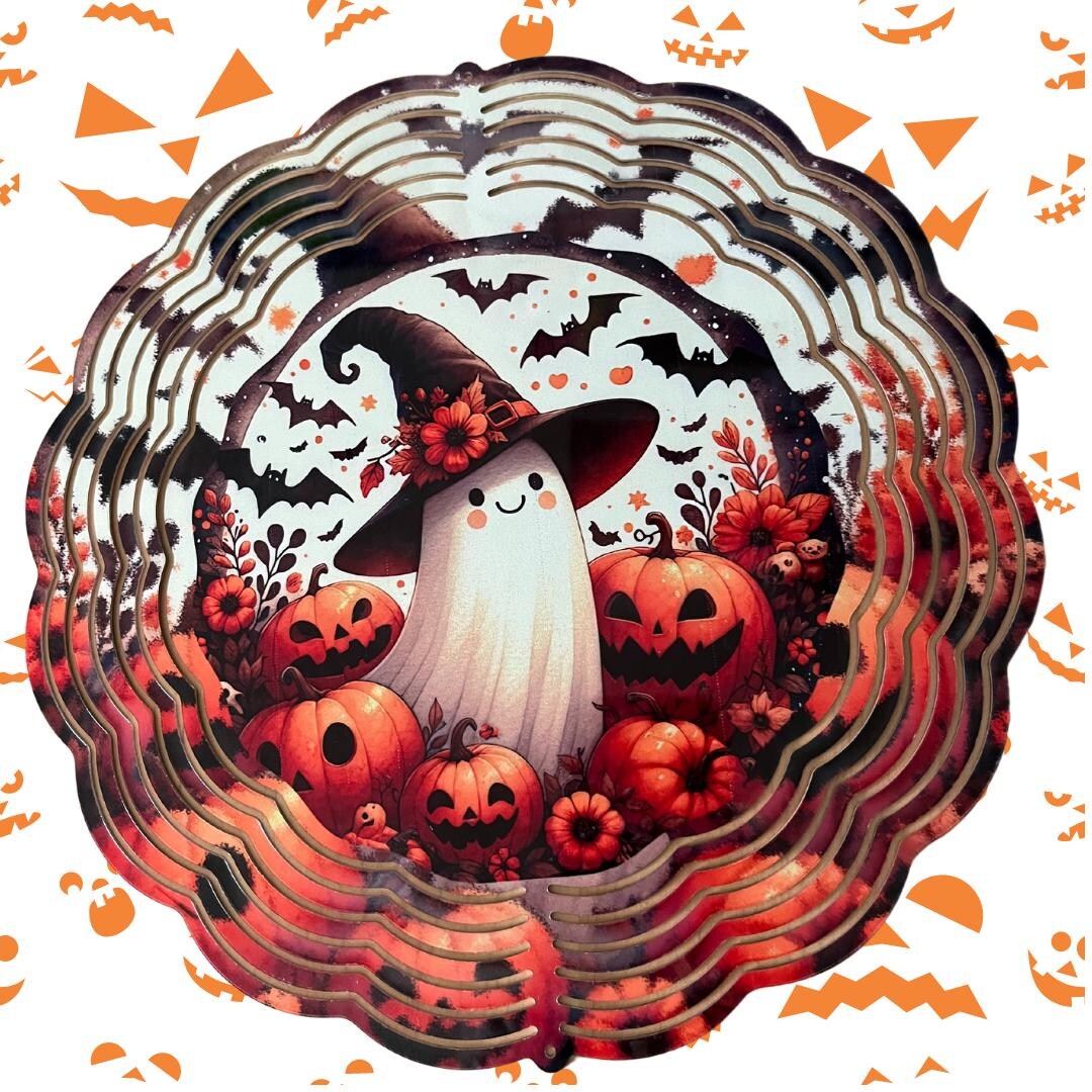 Wind Spinner, Halloween , Bats, Patio, Lawn Decor,ghost - Etsy