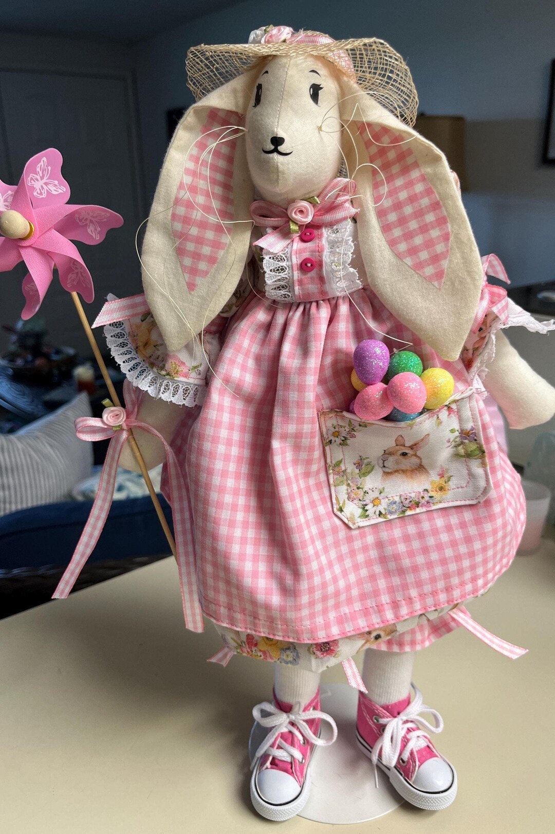 Easter, Doll Art, Bunny, Doll, Handmade,collectable - Etsy