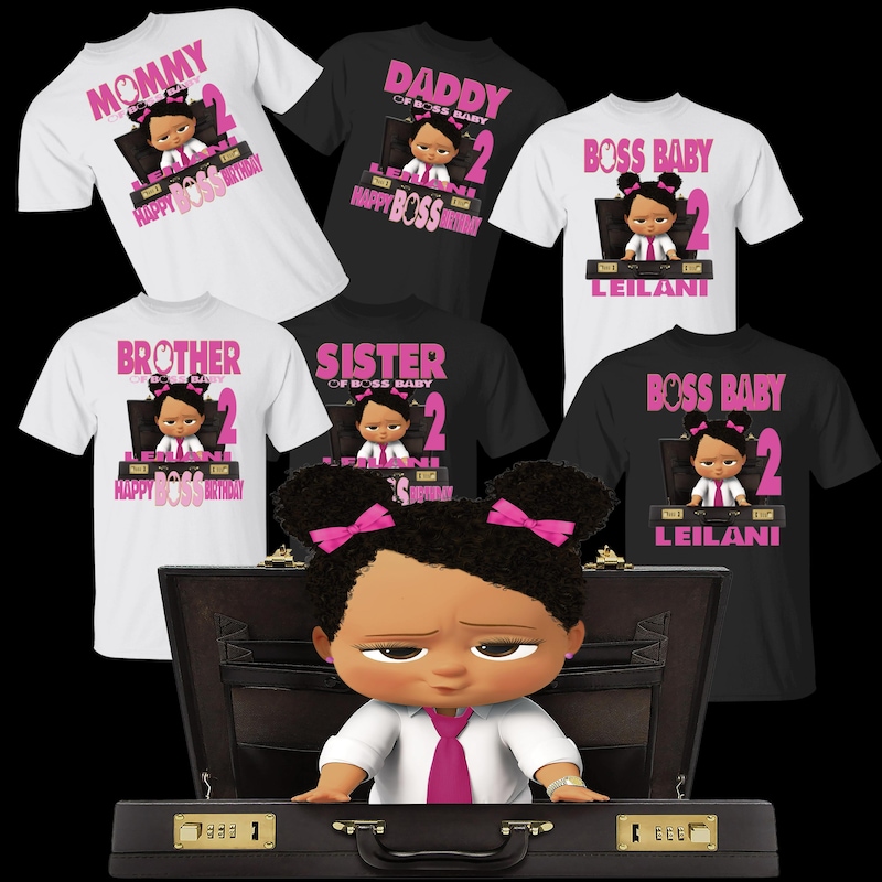Black Boss Baby Party - Etsy