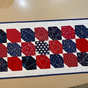 4th of July, Patriotic Table Runner - Etsy