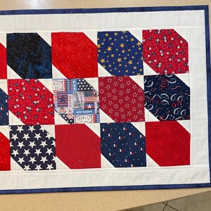 4th of July, Patriotic Table Runner - Etsy