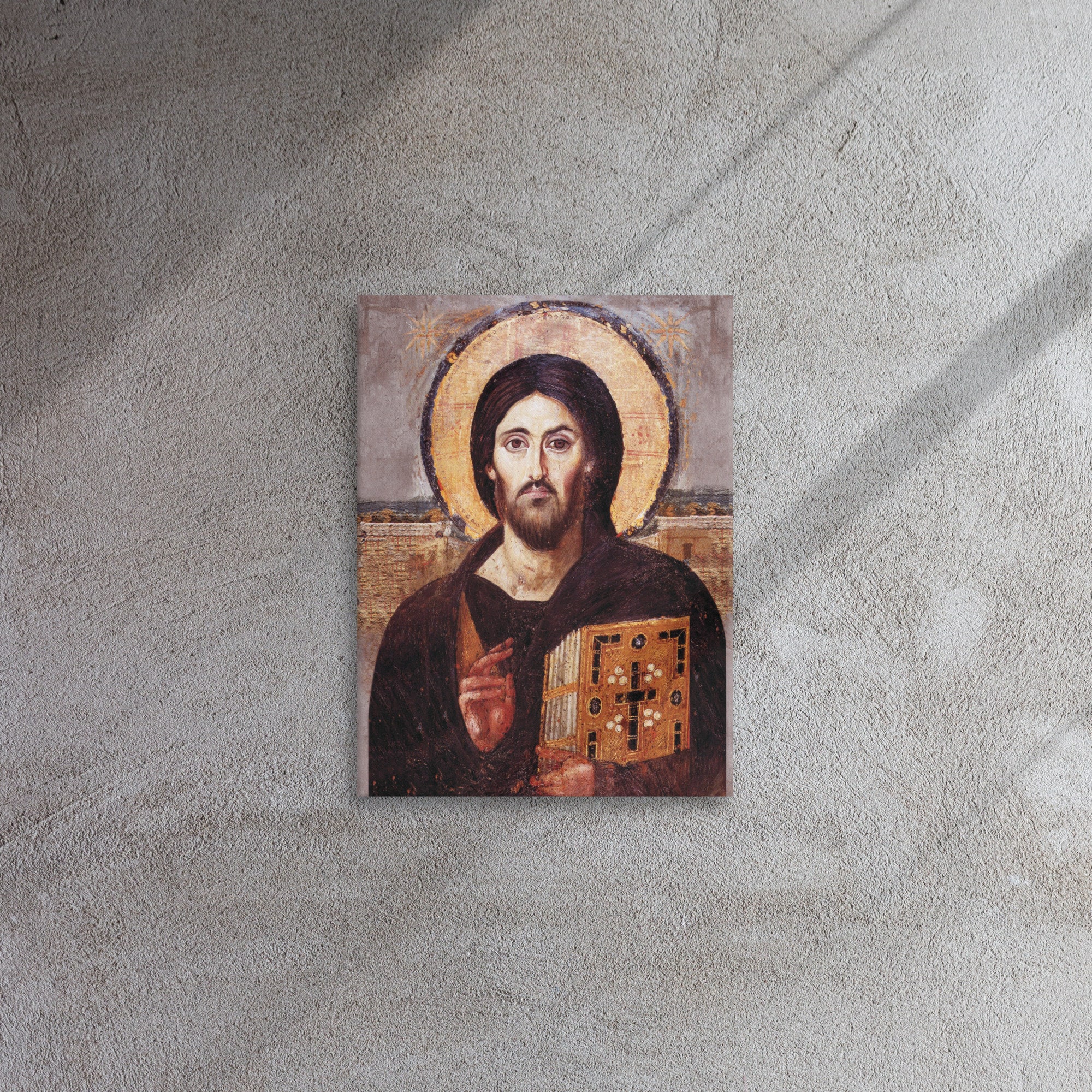 Jesus Christ Pantocrator Sinai Orthodox Icon From Monastery of St. Catherine of Sinai Thin ...