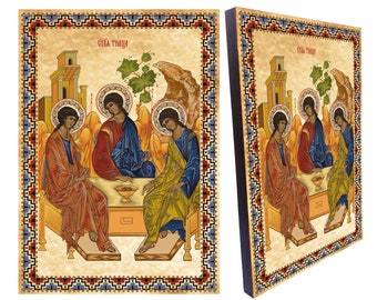 Rublev Trinity Icon - Etsy