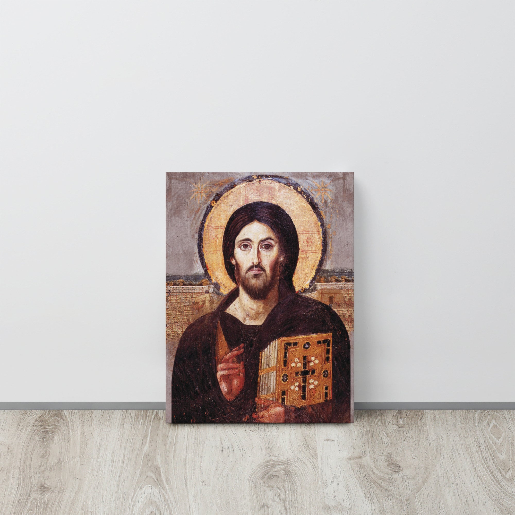Jesus Christ Pantocrator Sinai Orthodox Icon From Monastery of St. Catherine of Sinai Thin ...