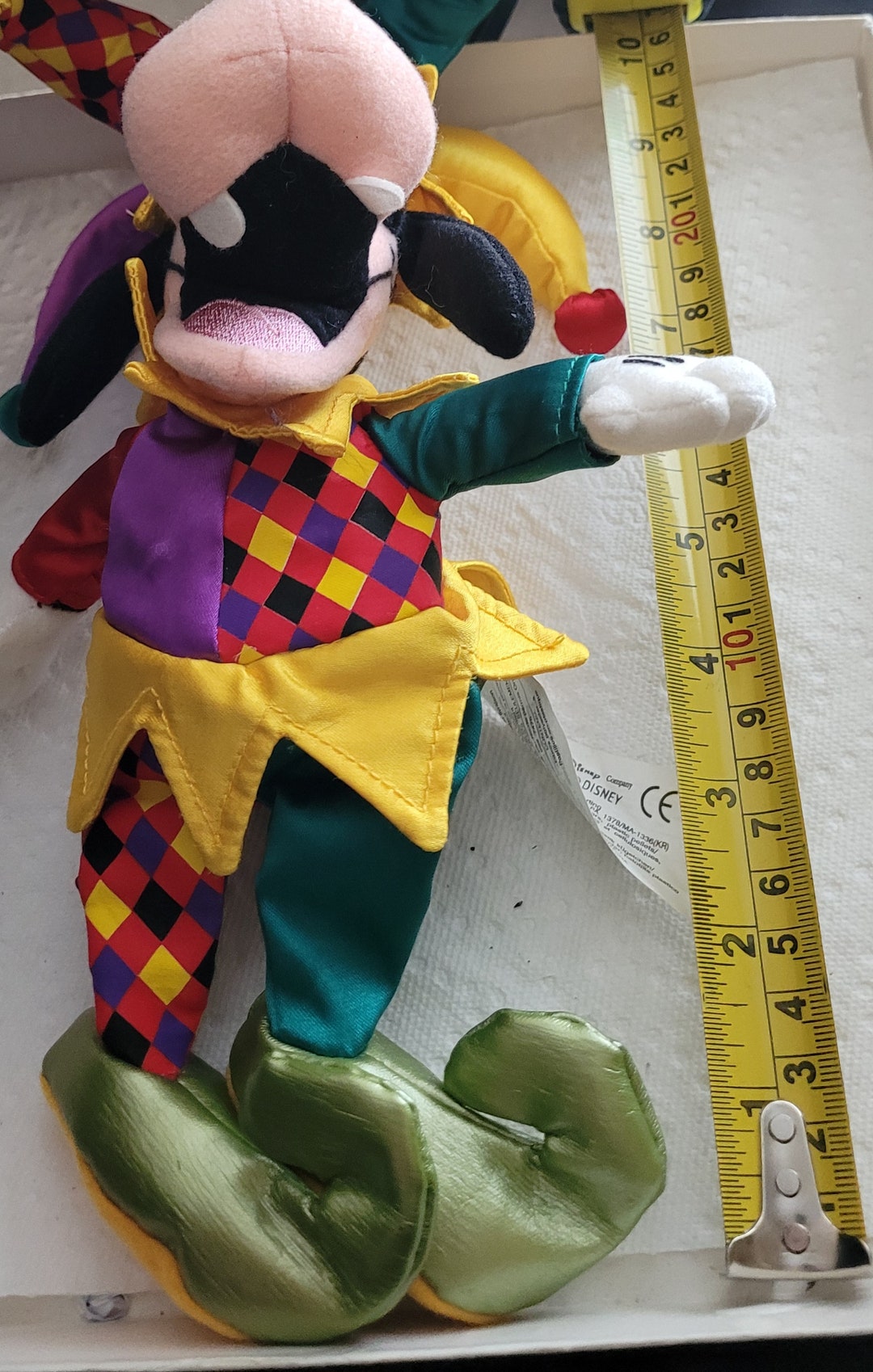 Disney Goofy Jester Beanbag Plush Figure Dad Gift Mom Gift Friend Gift ...