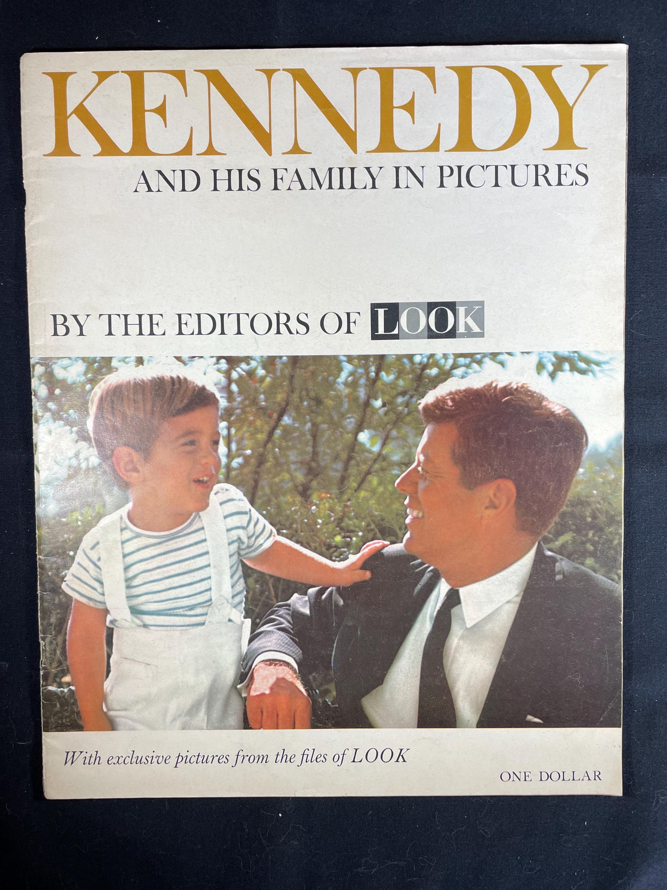 Kennedy and His Family in Pictures - by the Editors of LOOK 1963 - Etsy