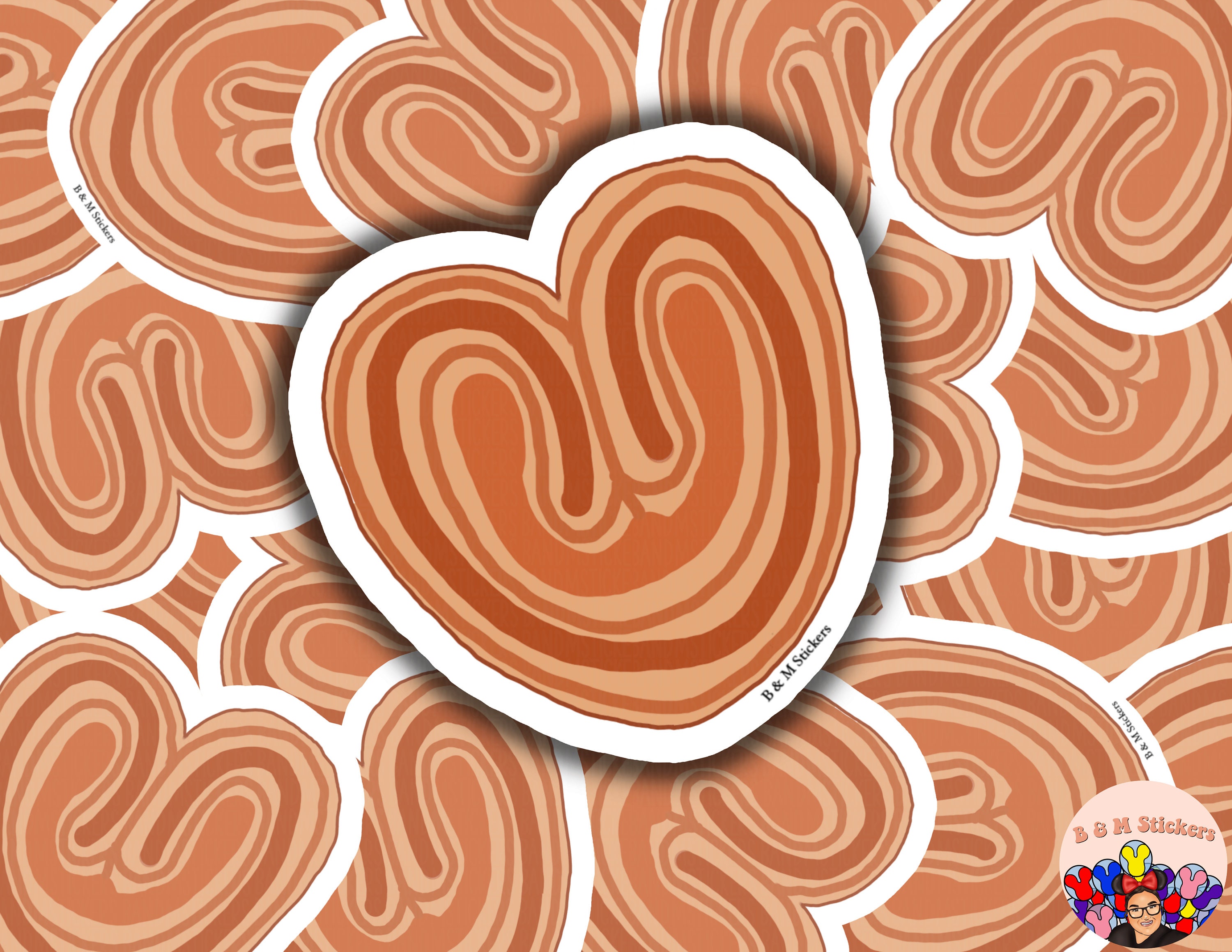 Pan Dulce Sticker Set 6 Food Sticker Water Bottle | Etsy