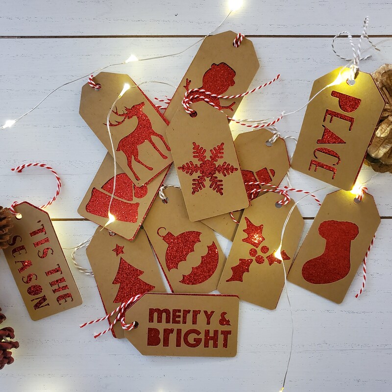 Glitter Gift Tags - 60+ Gift Ideas for 2025