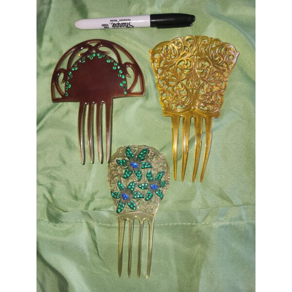 Antique Hair Comb - Etsy