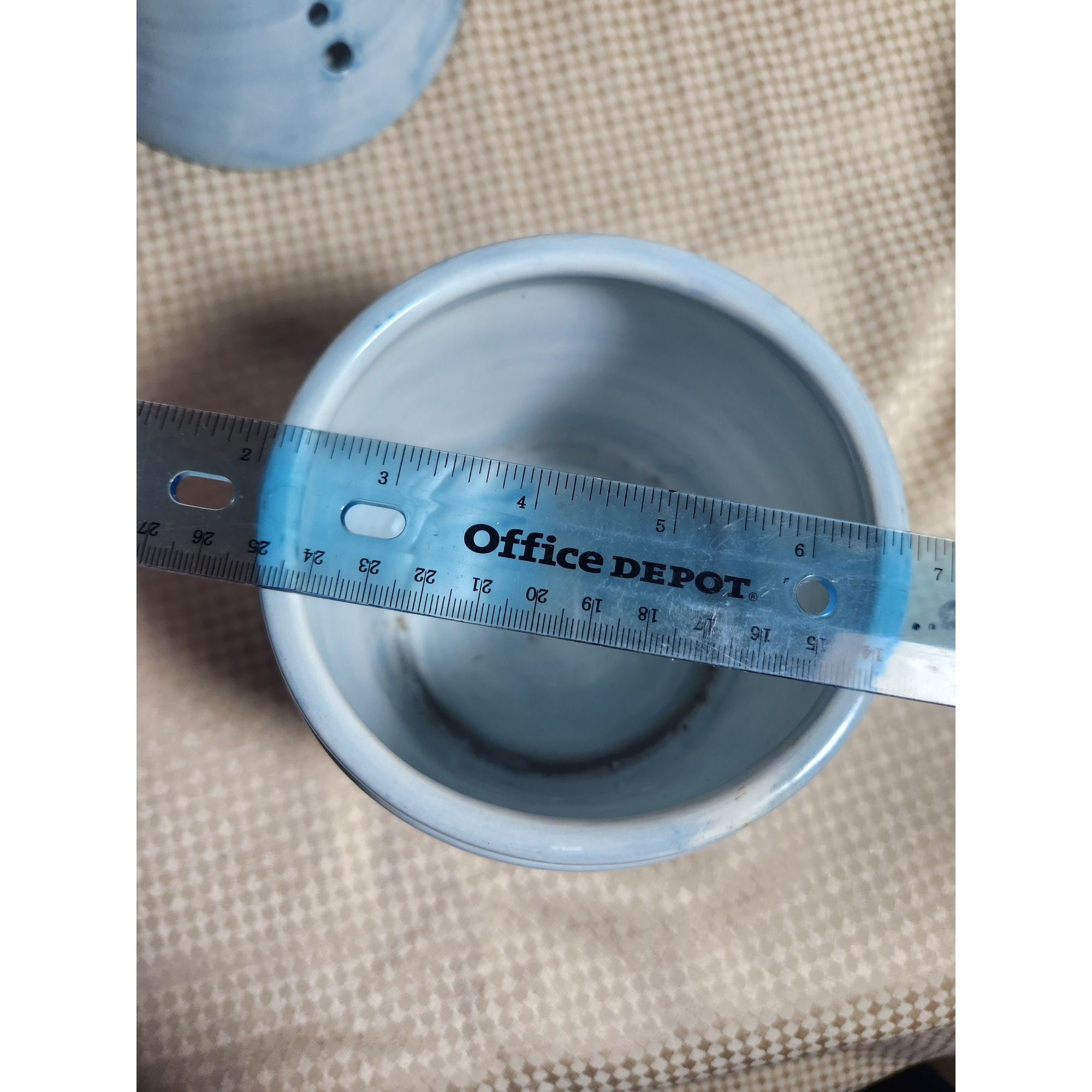 2 Piece Ceramic Lighthouse Pillar Candle Holder Base and Shade - Etsy