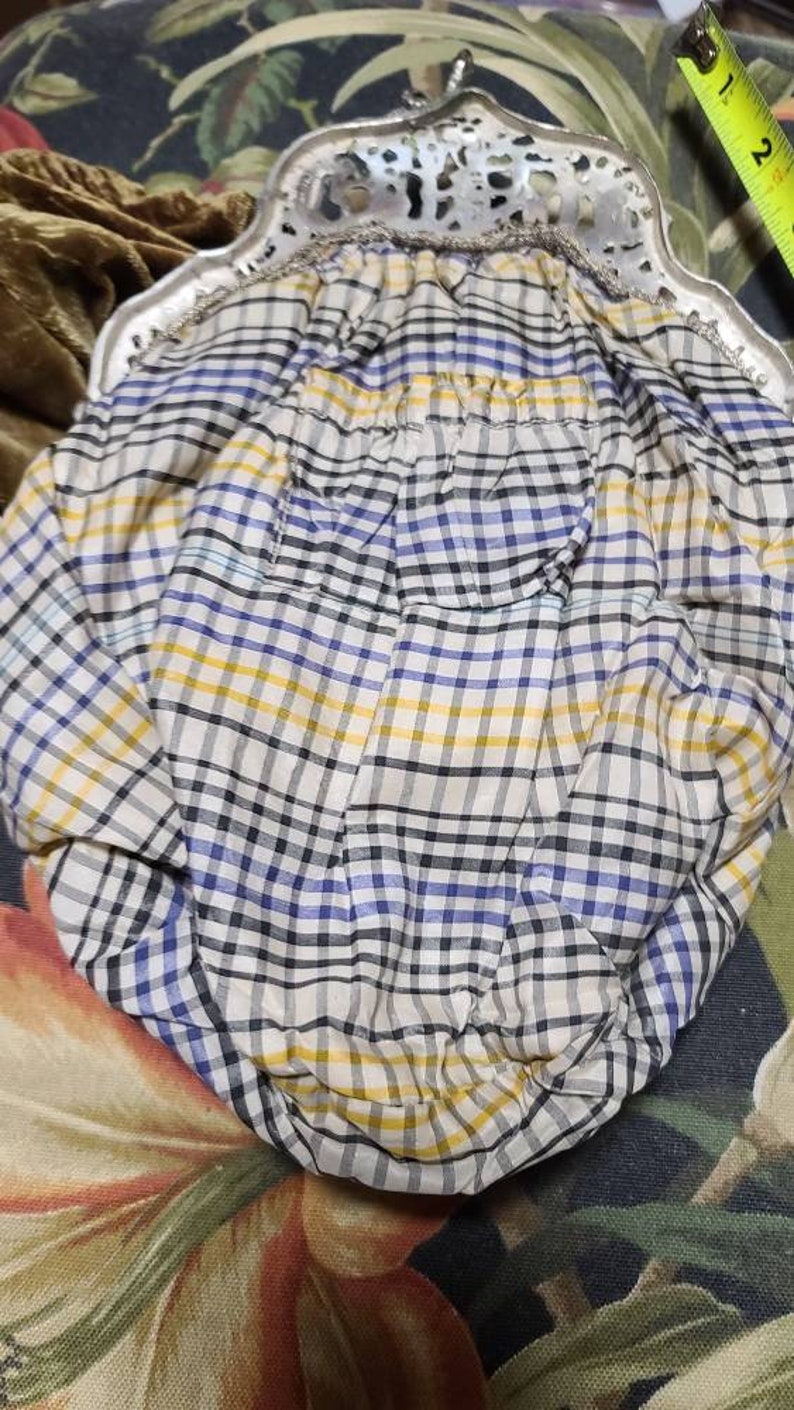 Antique German Green Man, Angels, Grape Vines Silver Frame Lady's ...