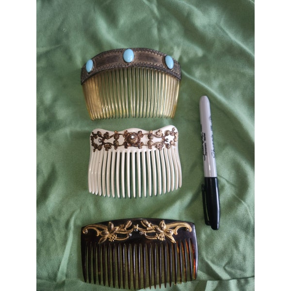 Antique Hair Comb - Etsy