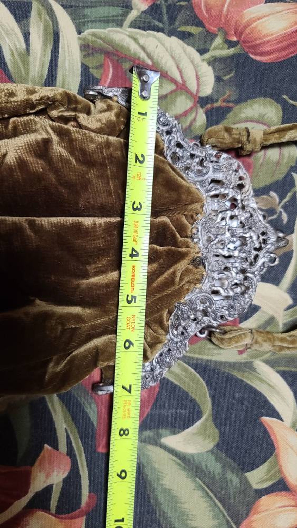 Antique German Green Man Angels Grape Vines Silver Frame - Etsy