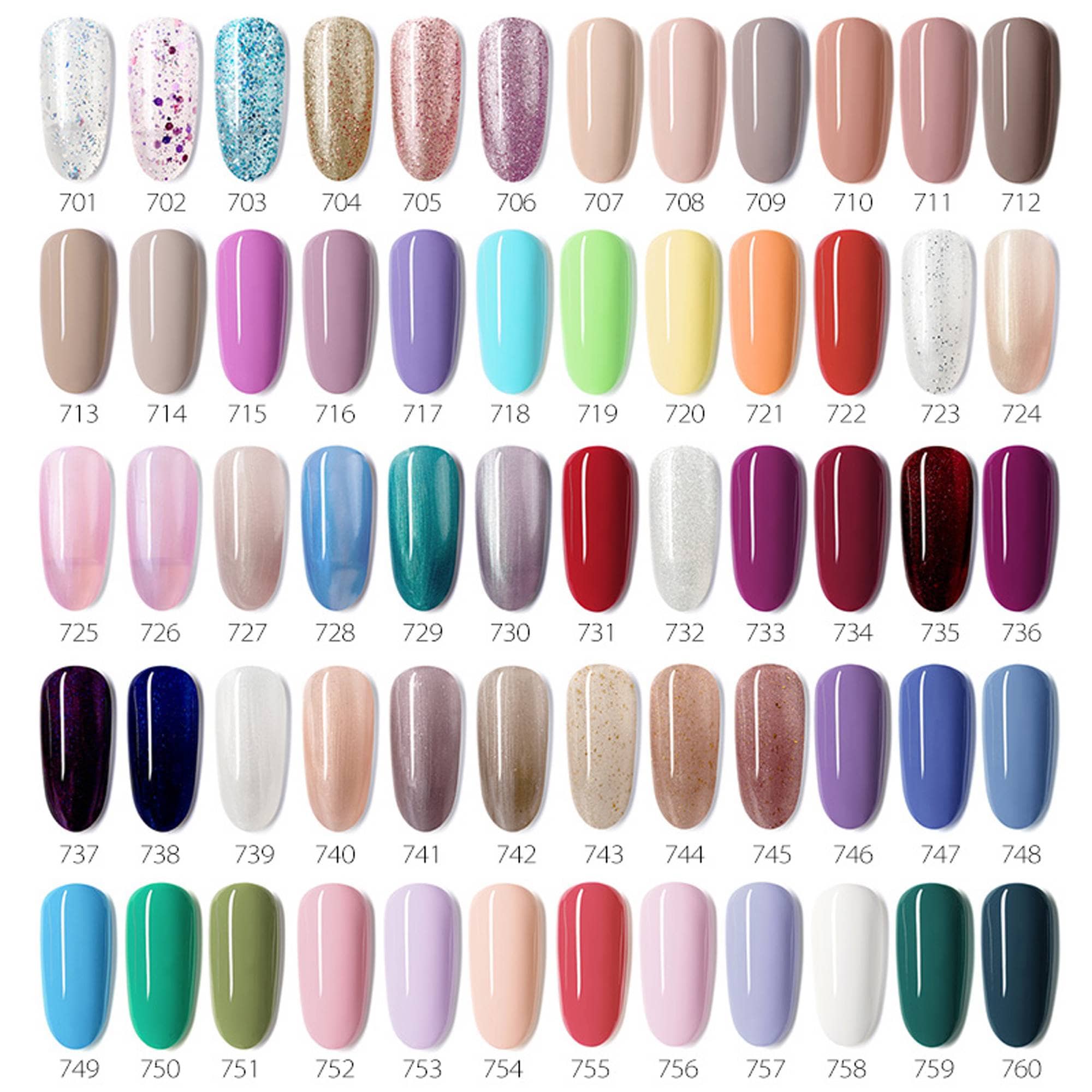 2021 Range UV / LED Gel Polish Starter Kit With 48watt Nail - Etsy UK