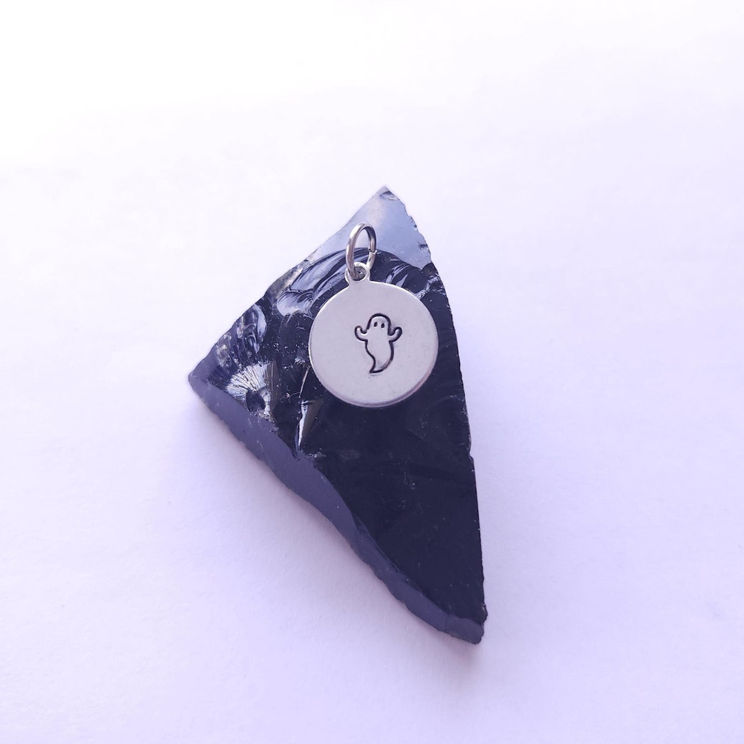 Ghostie Charm Necklace, Ghost Jewelry, Halloween Jewelry, Spooky, Non ...