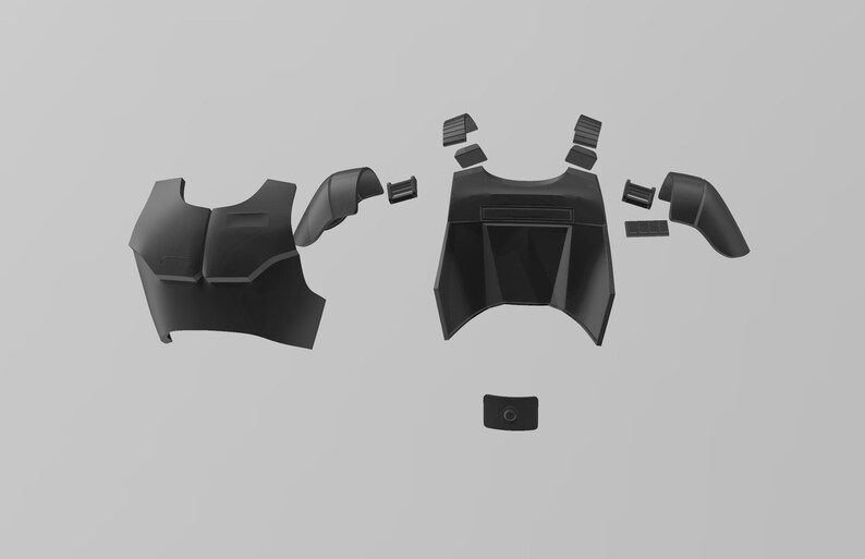 Imperial Security Bureau ISB Full Size Wearable Armor Custom - Etsy