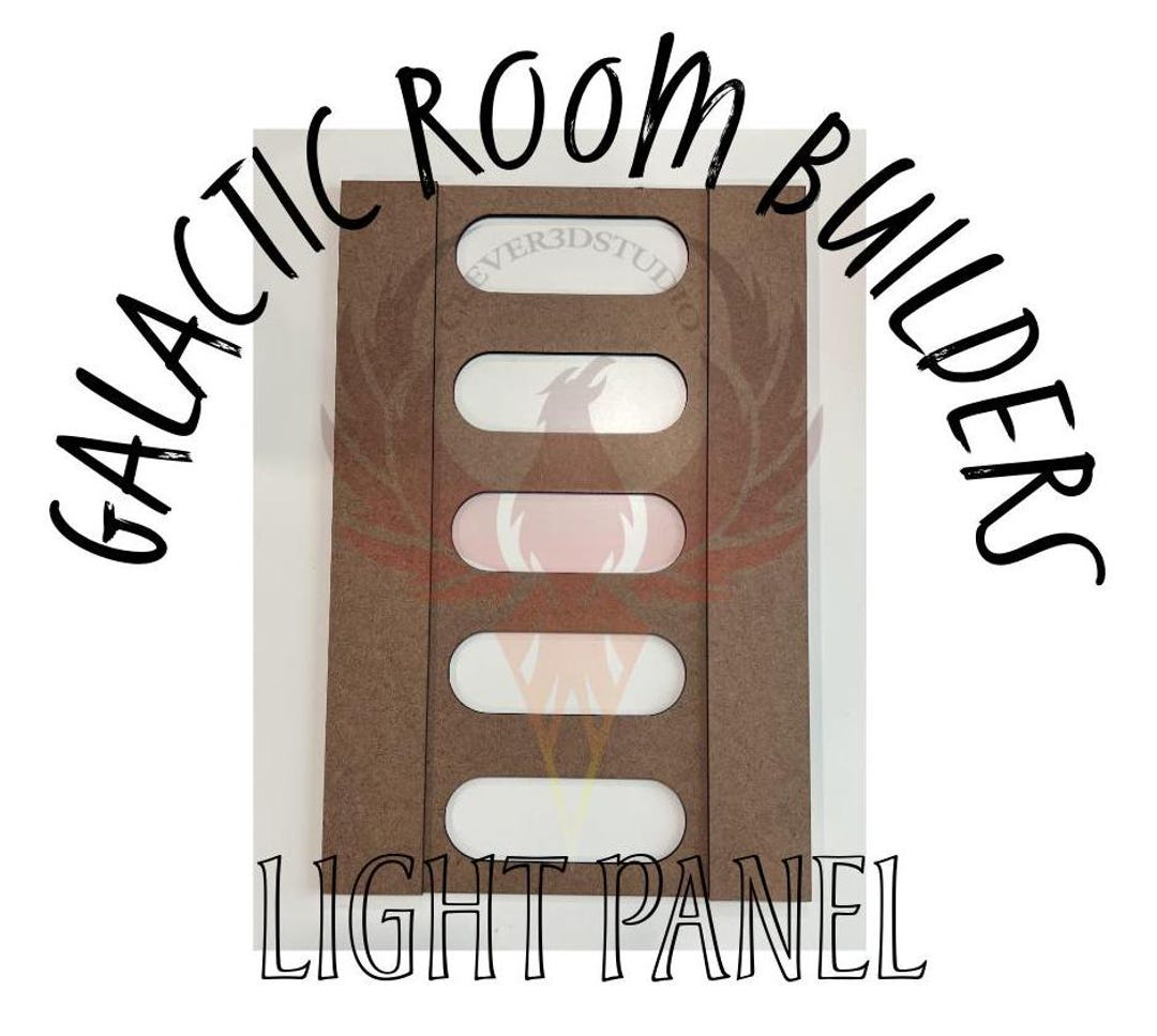 Galactic Room Builders Light Panel; Vent Panel; Room Panel Greebles ...