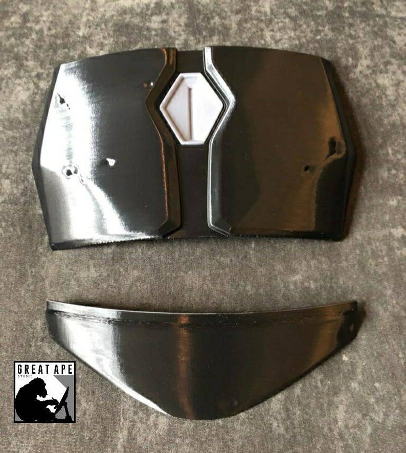 Mandalorian Chest Armor Axe Woves Deathwatch Custom Sized - Etsy