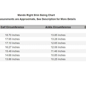 The Mandalorian Shin, Shin Guard, Shin Greaves, Costume, Custom Size ...