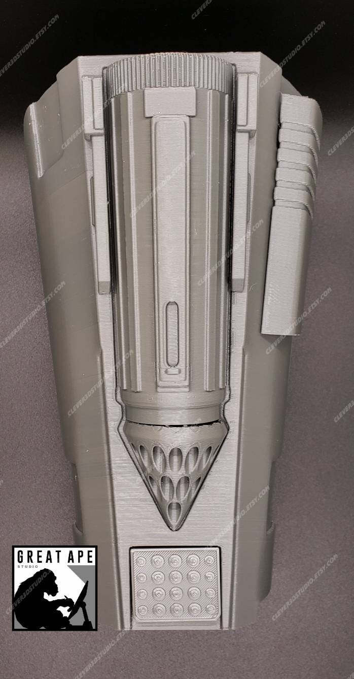 Mandalorian Gauntlets Bracer Vambrace Greatapestudio - Etsy