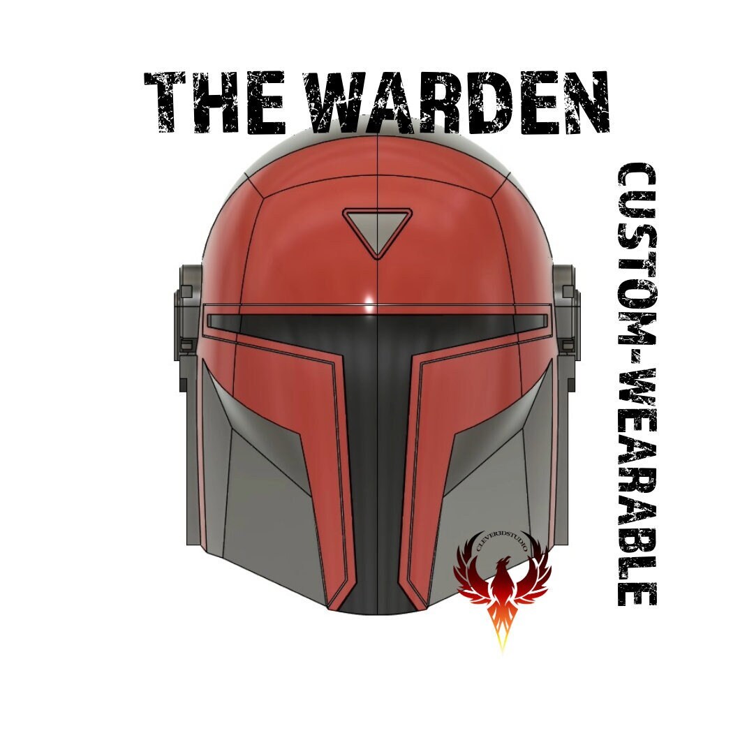 Custom AEA Warden Helmet, 1:1 Life Size Scale, Desk Top Helmet - Etsy