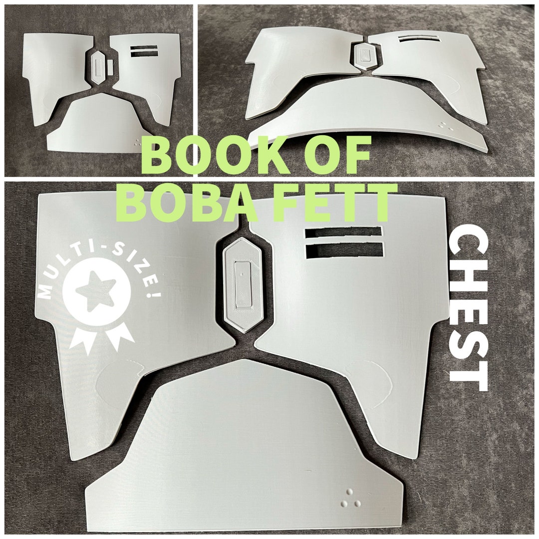 Book of Boba Fett Chest Armor, Bobf, Boba Fett, Mandalorian Beskar ...