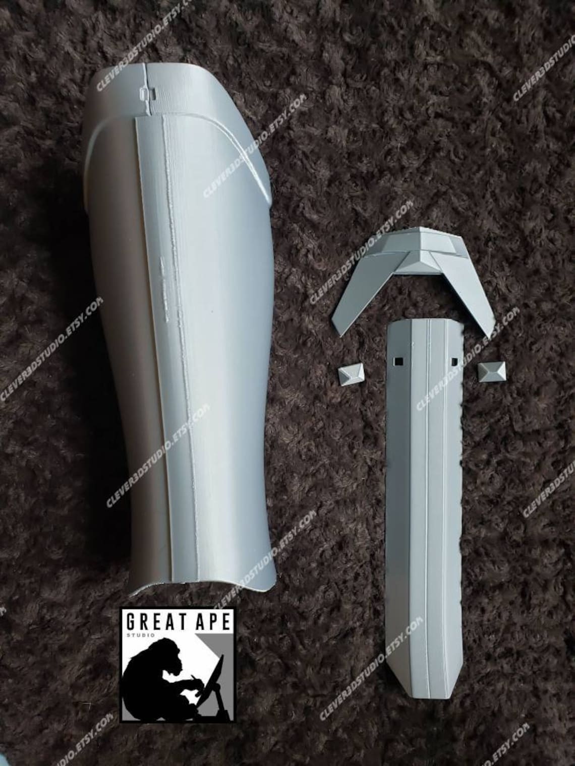 The Mandalorian Shin Shin Guard Shin Greaves Costume - Etsy