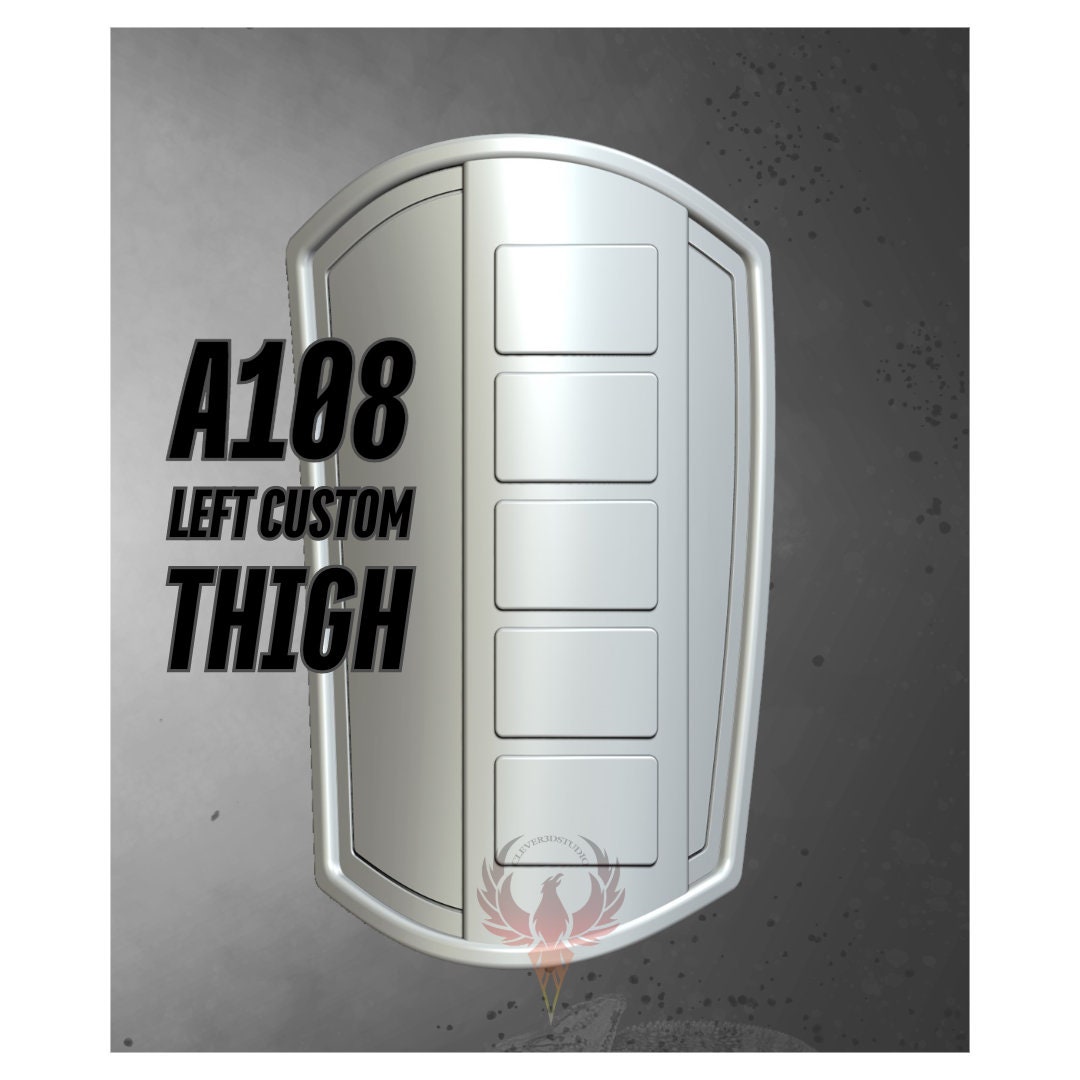 Mandalorian Custom Thigh/ A 108 L Make A Mando Left Thigh / Post ...