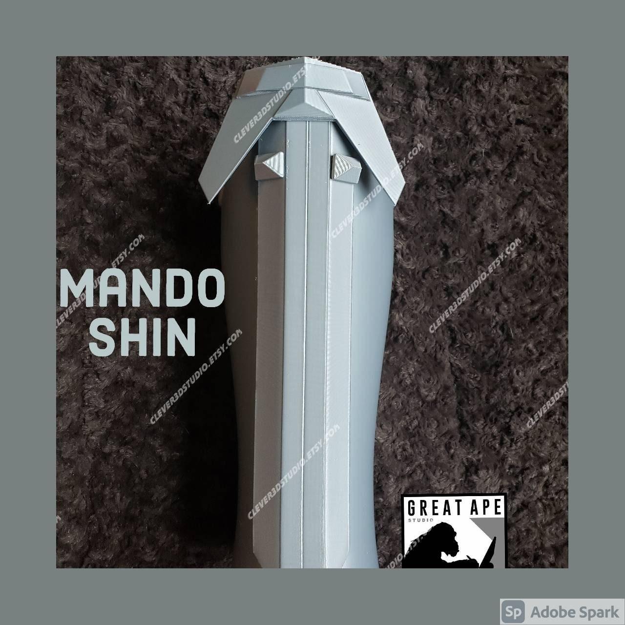 The Mandalorian Shin Shin Guard Shin Greaves Costume - Etsy