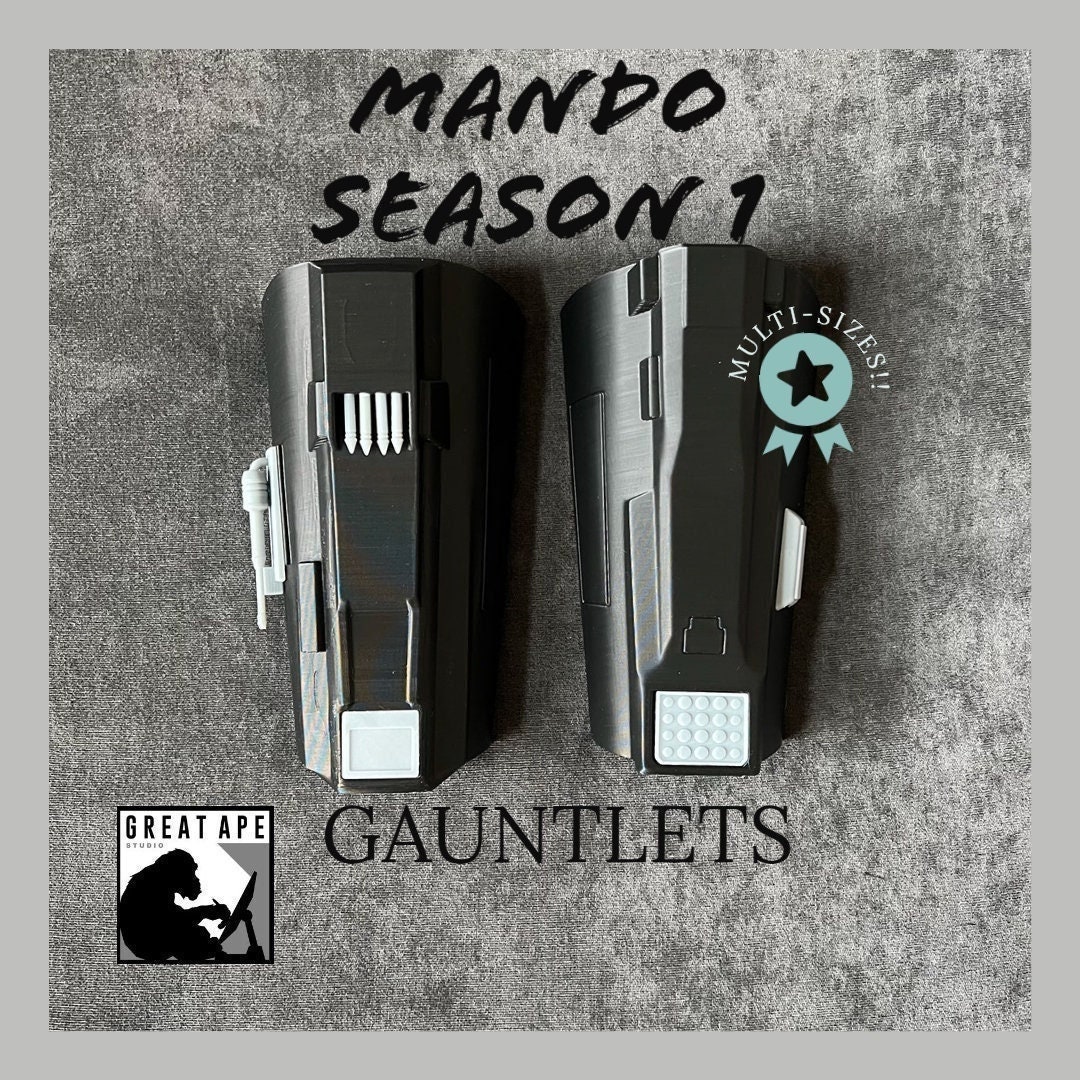 Mandalorian Season 1 Gauntlets, Modified Deathwatch Gauntlets, Modified ...