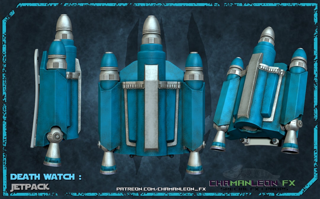 Death Watch Jetpack, Nite Owl, Axe Woves, Mandalorian Jet Pack, Post ...