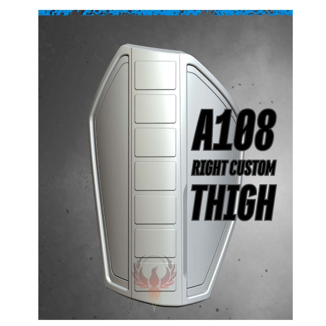 Mandalorian Custom Thigh/ A 108 R Make A Mando Right Thigh / Post ...